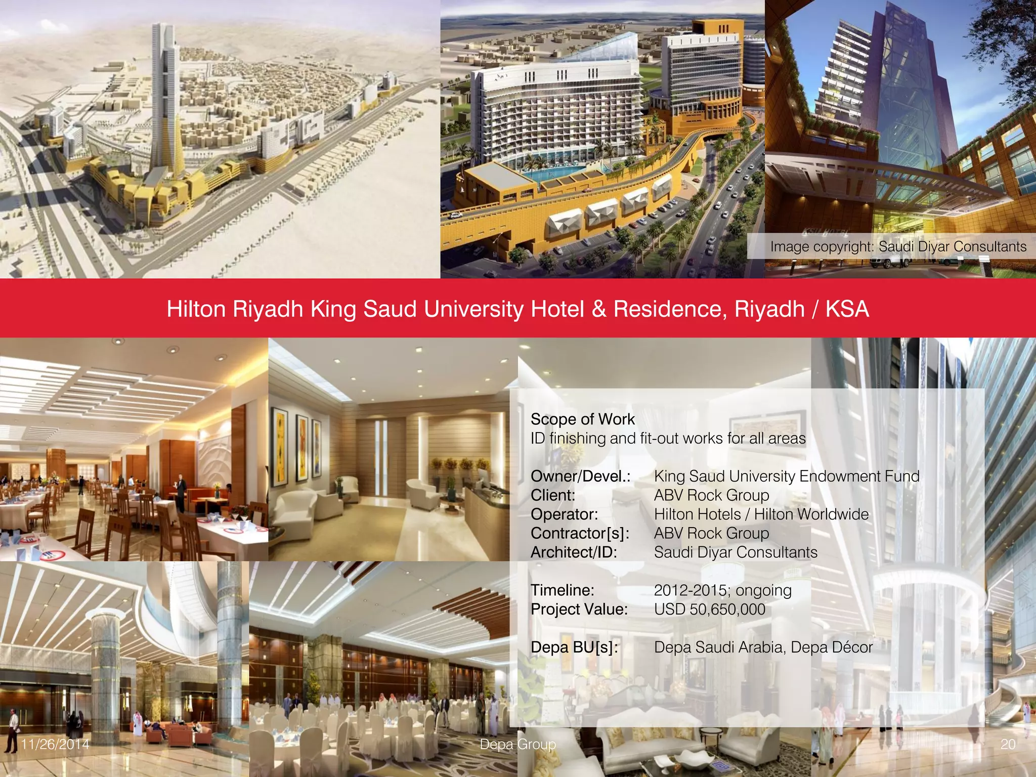 Depa Interiors Fit-out contracting profile | PDF