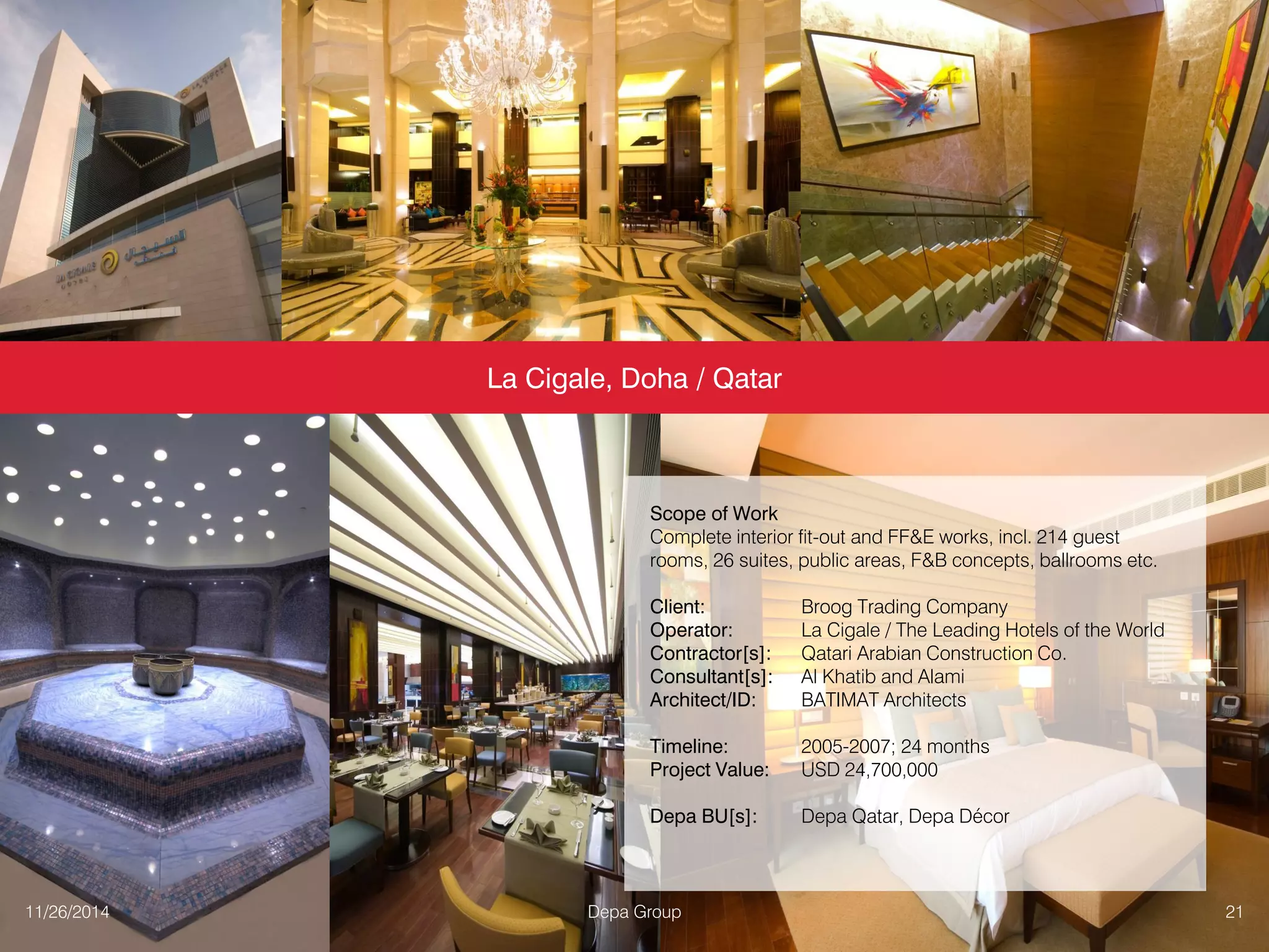 Depa Interiors Fit-out contracting profile | PDF