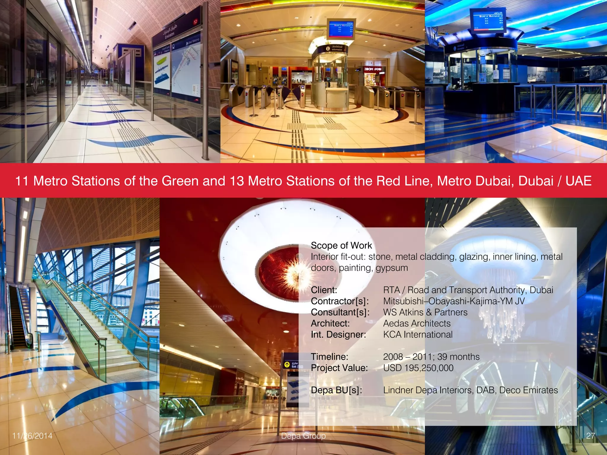 Depa Interiors Fit-out contracting profile | PDF