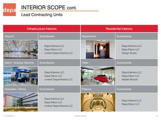 Depa Interiors Fit-out contracting profile | PDF