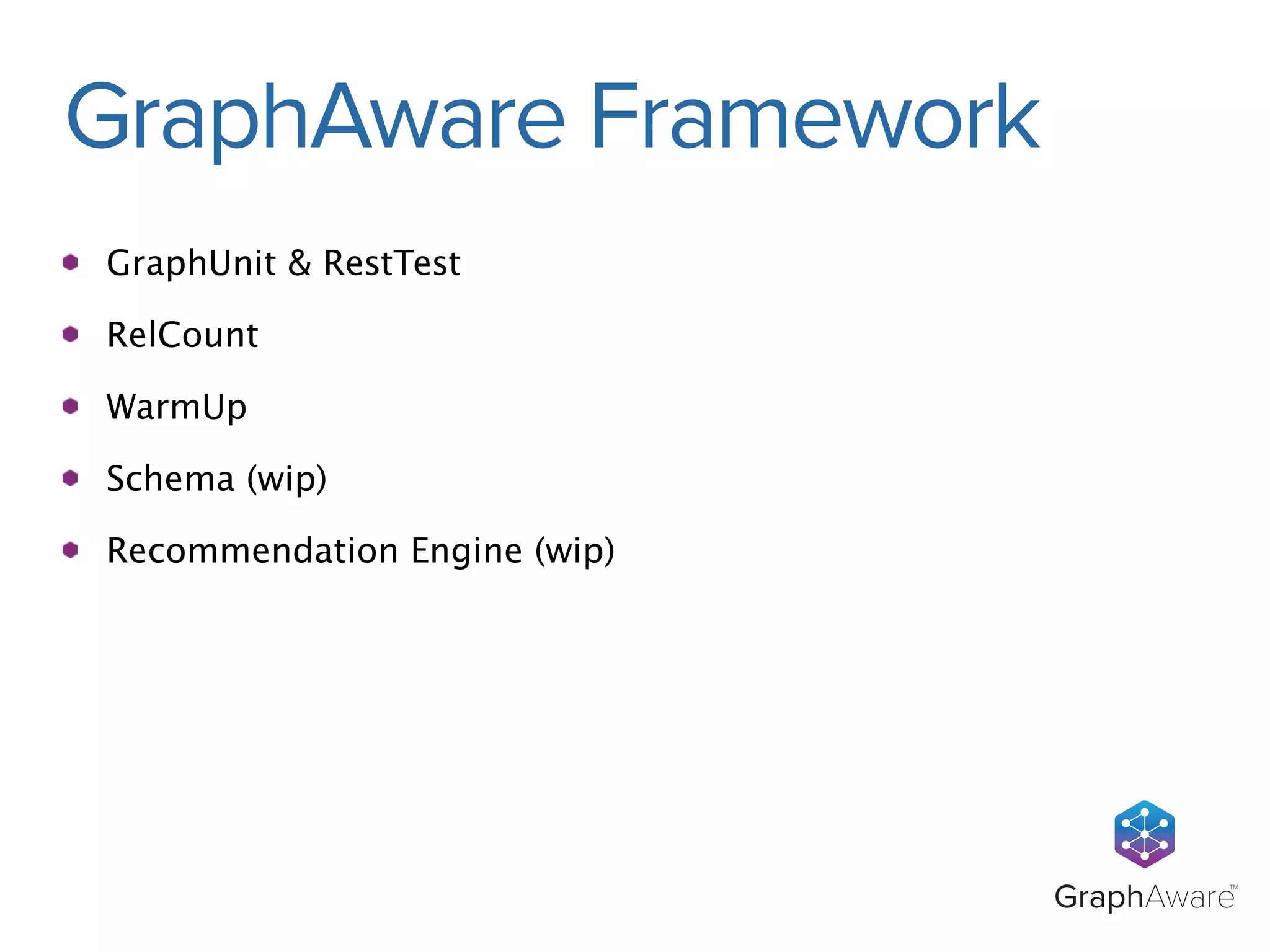 Advanced Neo4j Use Cases with the GraphAware Framework | PPT
