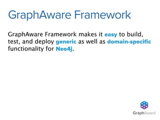 Advanced Neo4j Use Cases with the GraphAware Framework | PPT