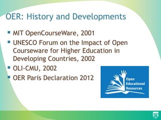 Open Educational Resources and Libraries | PPTX