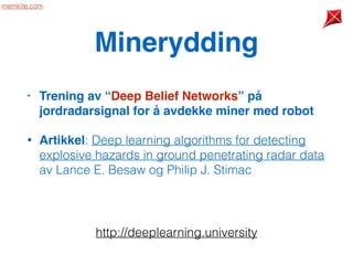 201411 memkitedeeplearning | PDF