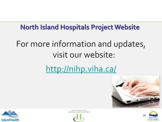 NIHP Comox Valley Community Information Meeting presentation Dec. 3 ...