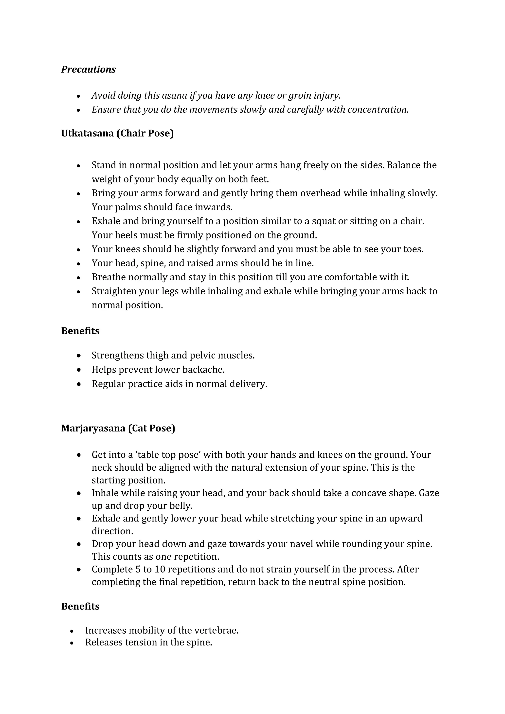 Yoga During Pregnancy Pdf