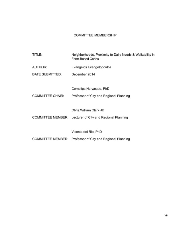 2014 12 19_Thesis Form-Based Codes Evan | PDF