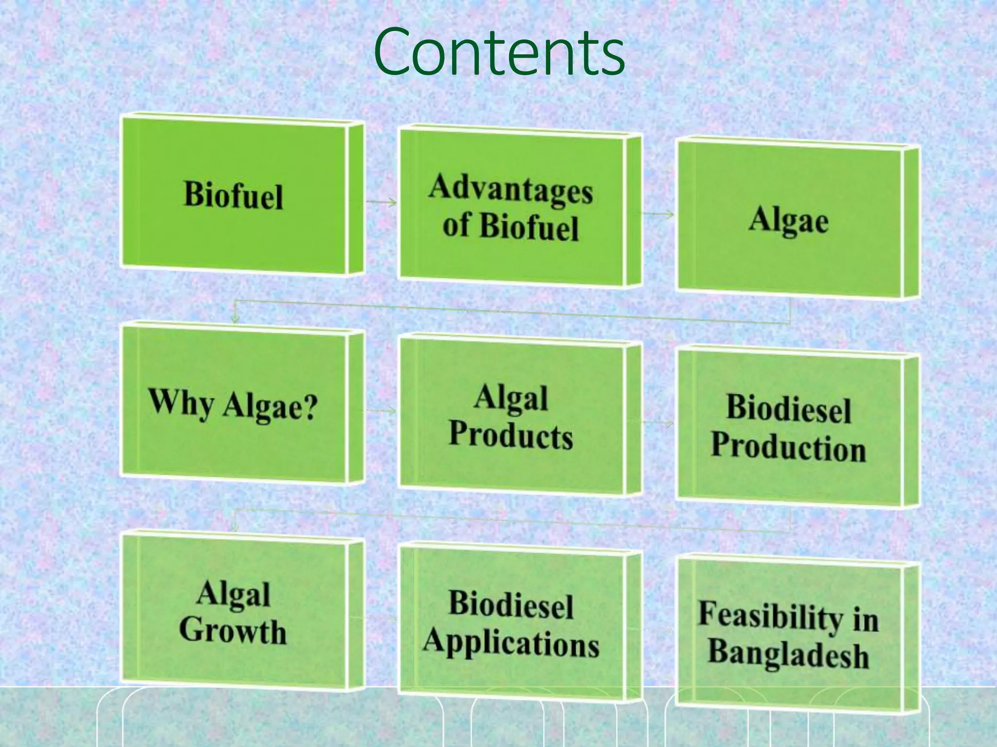 Biodiesel Production from Microalgae | PPTX