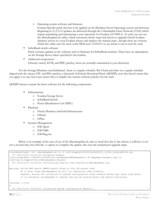 My First 100 days with an Exadata (WP) | PDF