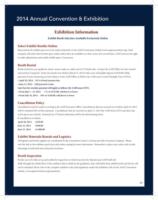 2014 AAPI Convention Marketing Prospectus | PPT