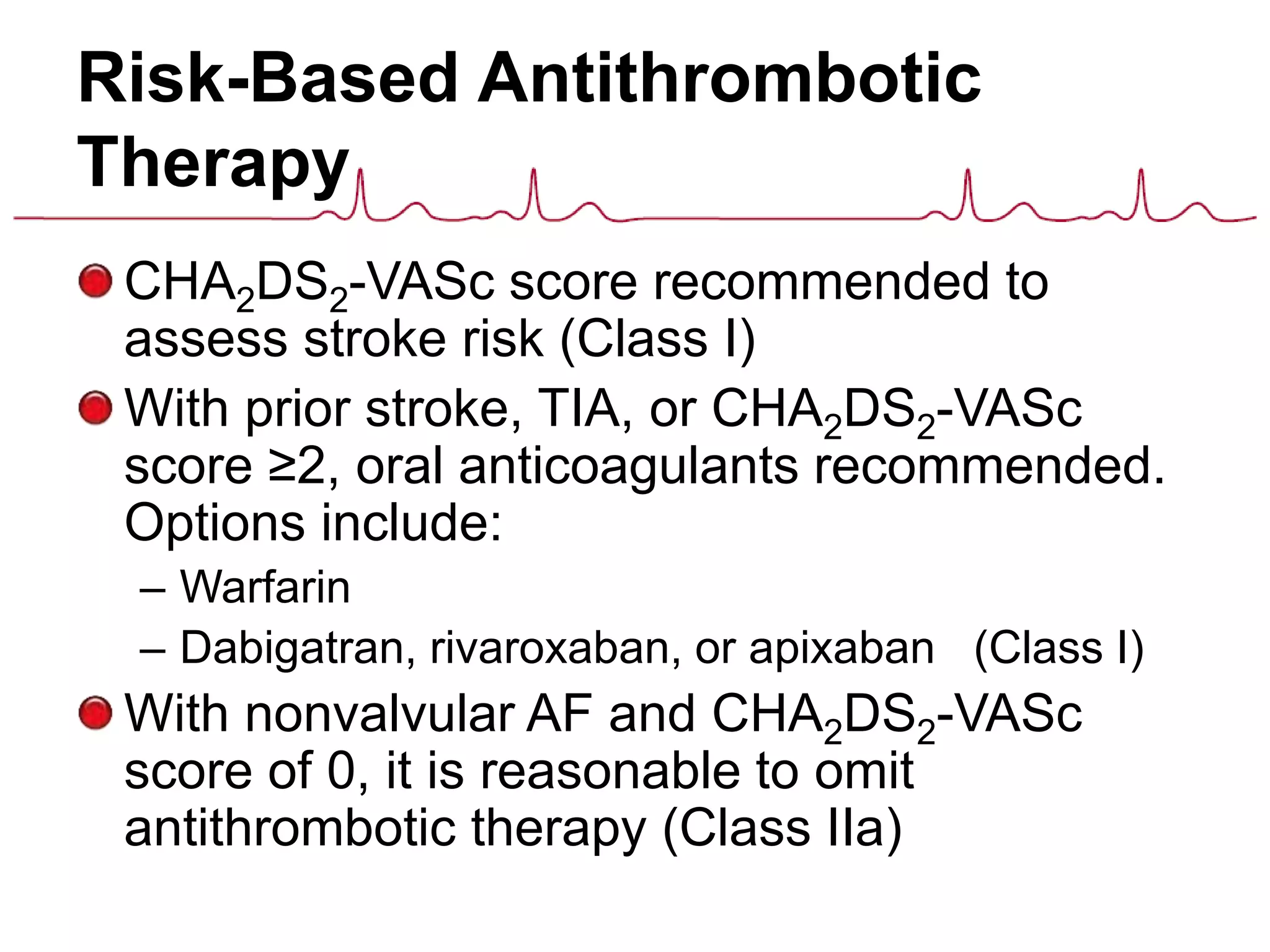 2014 AHA/ACC/HRS Atrial Fibrillation Guideline | PPTX