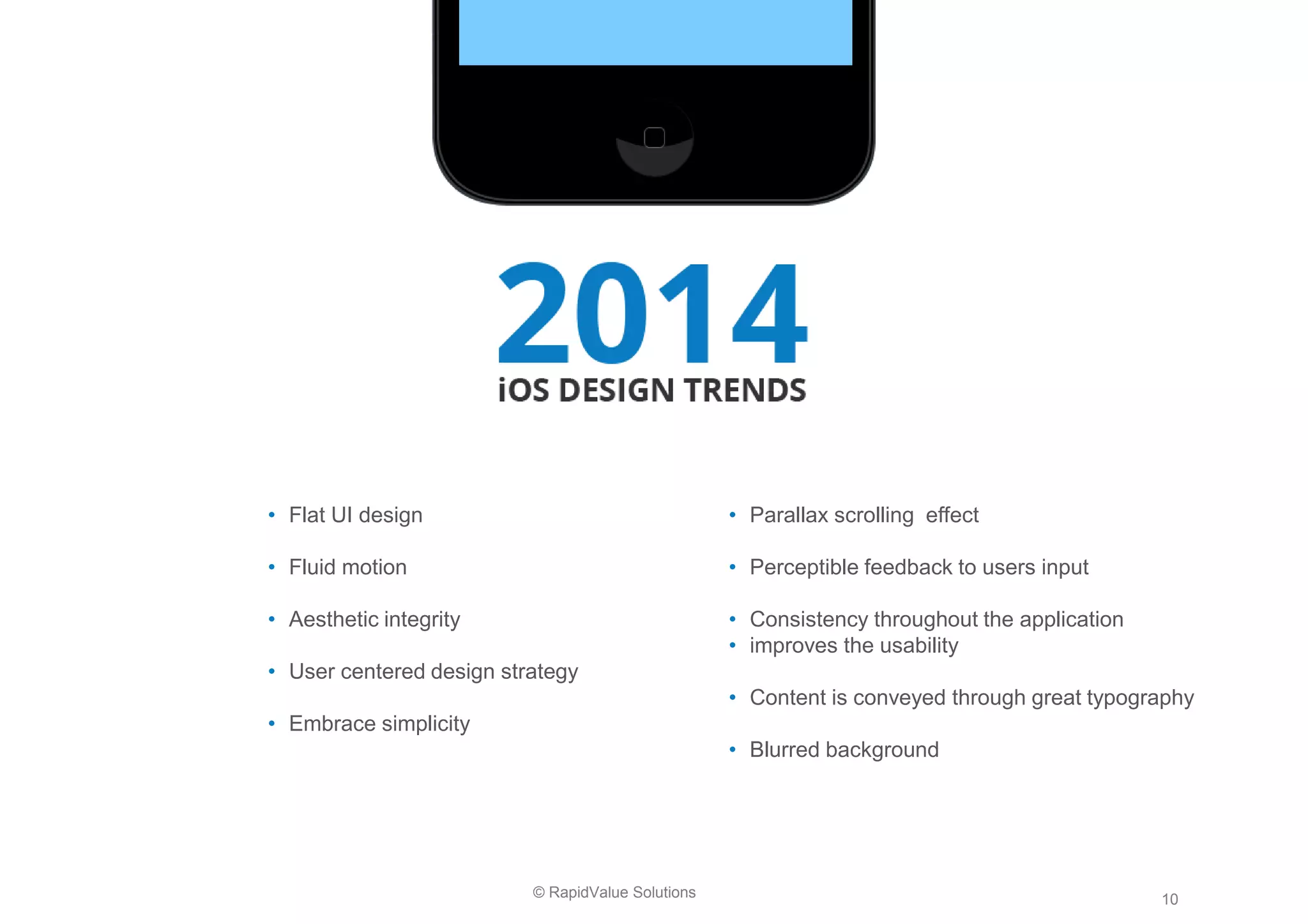 2014 Android and iOS Design Trends | PDF