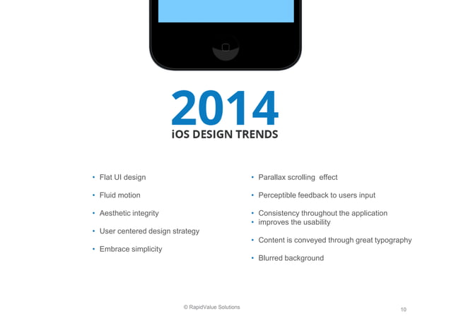 2014 Android and iOS Design Trends | PPT