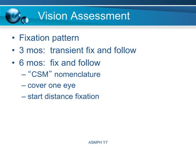 2014 asmph strabismus & amblyopia | PPT