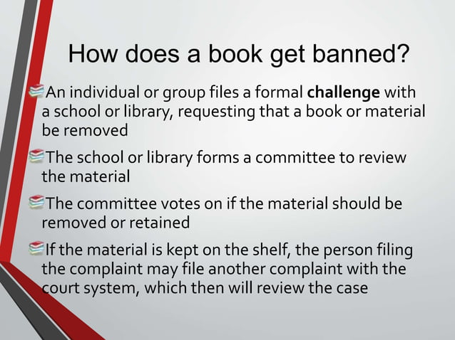 2014 Banned Books Presentation | PPTX | Law