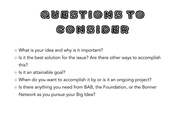 2014 big idea powerpoint | PPT