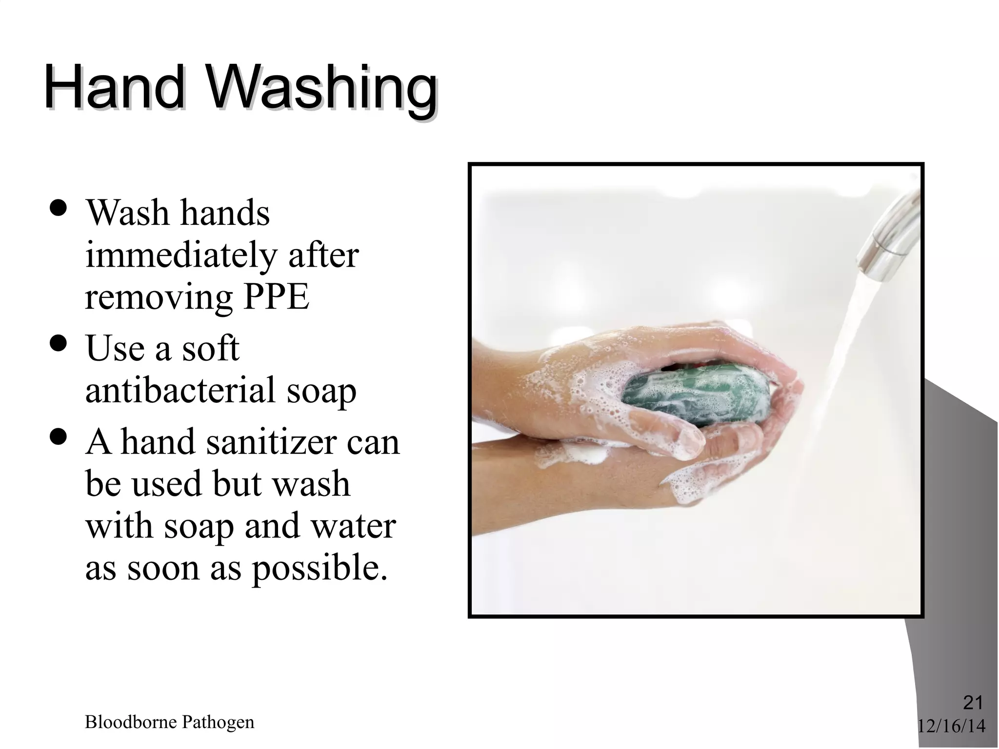 Bloodborne Pathogen Training Safety Course 2014 | PPT