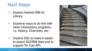 Flipped Classroom and Scorm - 2014 Brightspace Wisconsin Ignite | PPTX