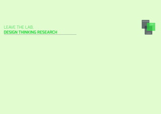 Design Thinking Field Research | PPT