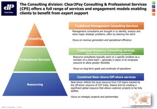 Clear2Pay Services | PPTX