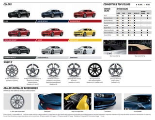 2014 Chevrolet Camaro Brochure | PDF
