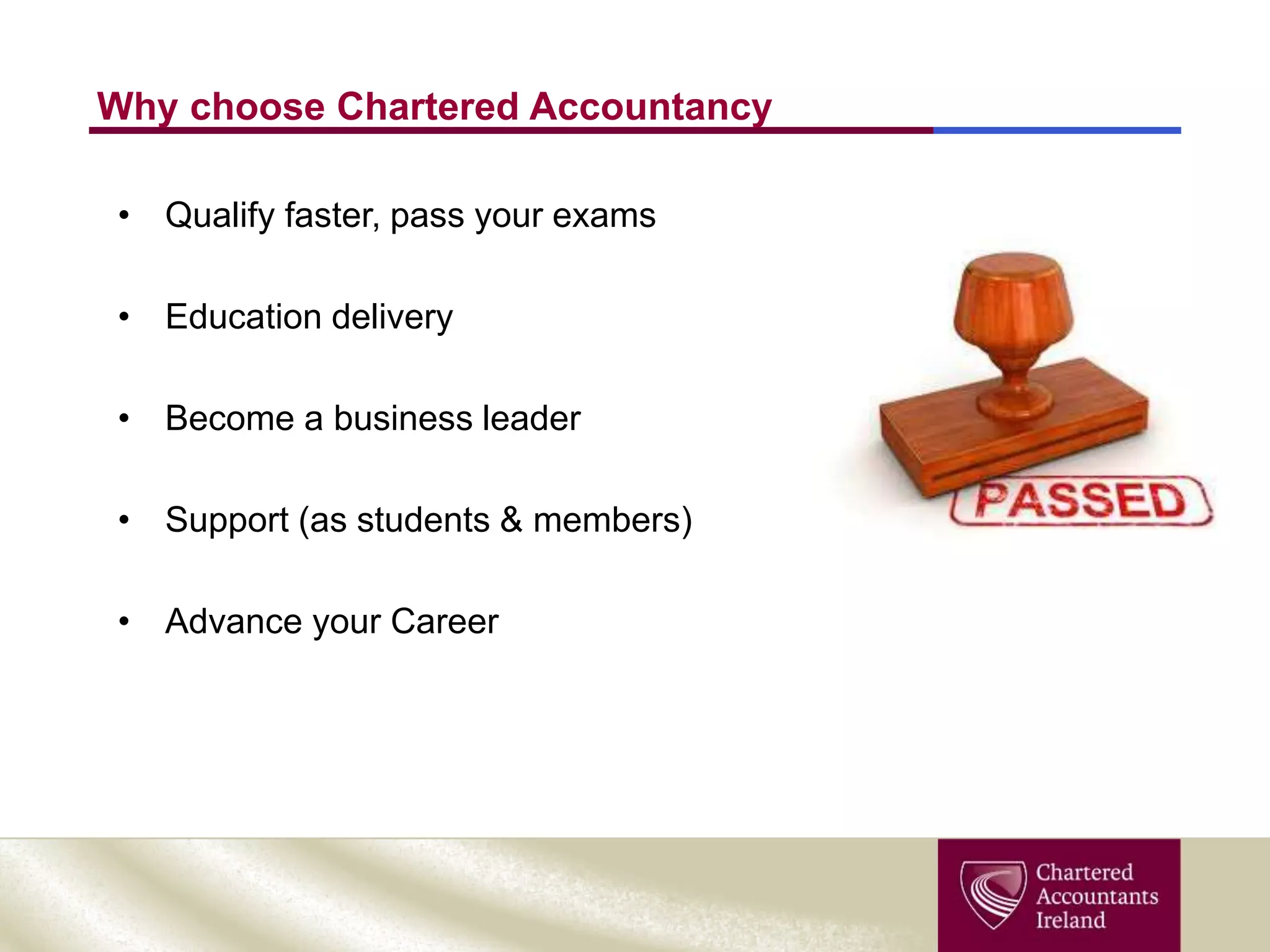 Chartered Accountant - Now You Can | PPTX
