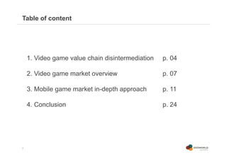 Mobile video game market trends & stakes | PPT