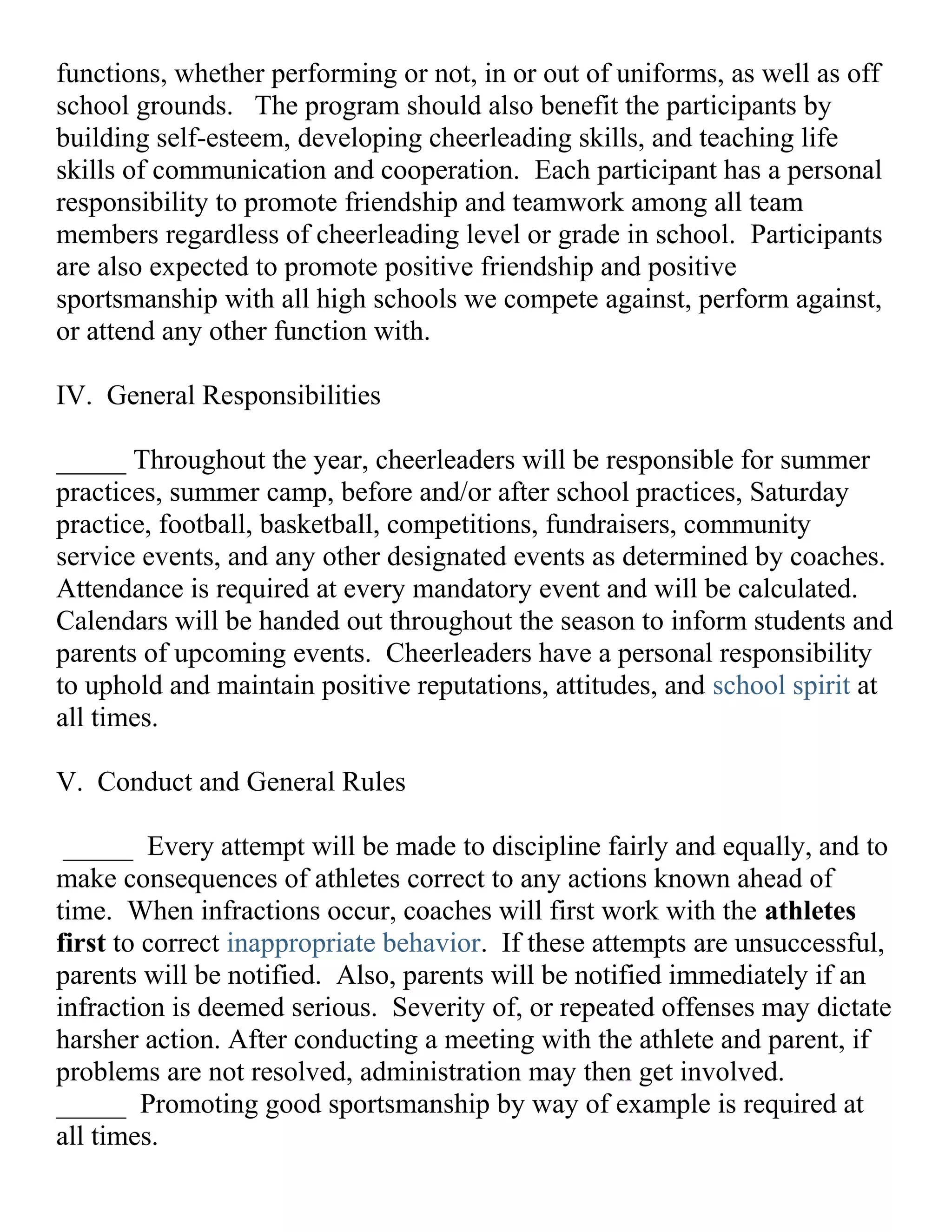 2014 cheer constitution | DOC