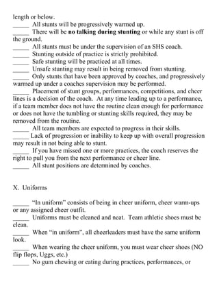 2014 cheer constitution | PDF