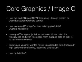 Advanced Imaging on iOS | PPT