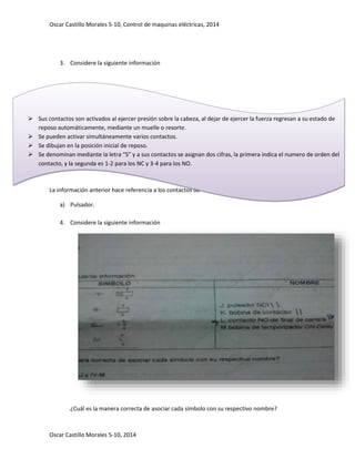 2014 correcion I examen control III periodo | DOCX