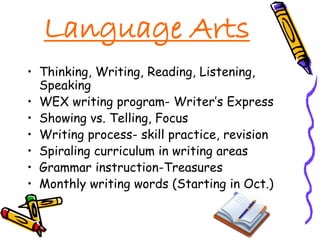 2014 curriculumnight | PPT