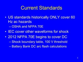 DC Electrical Safety Standards presentation | PPT