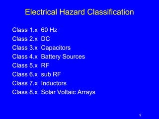 DC Electrical Safety Standards presentation | PPT