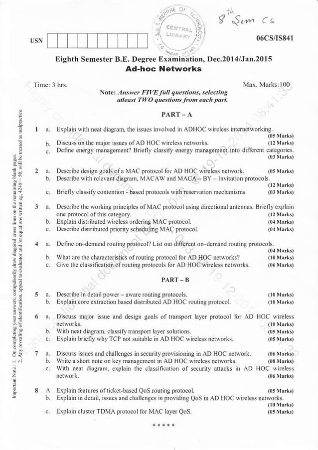3rd Semester (December; January-2014 and 2015) Civil Engineering ...