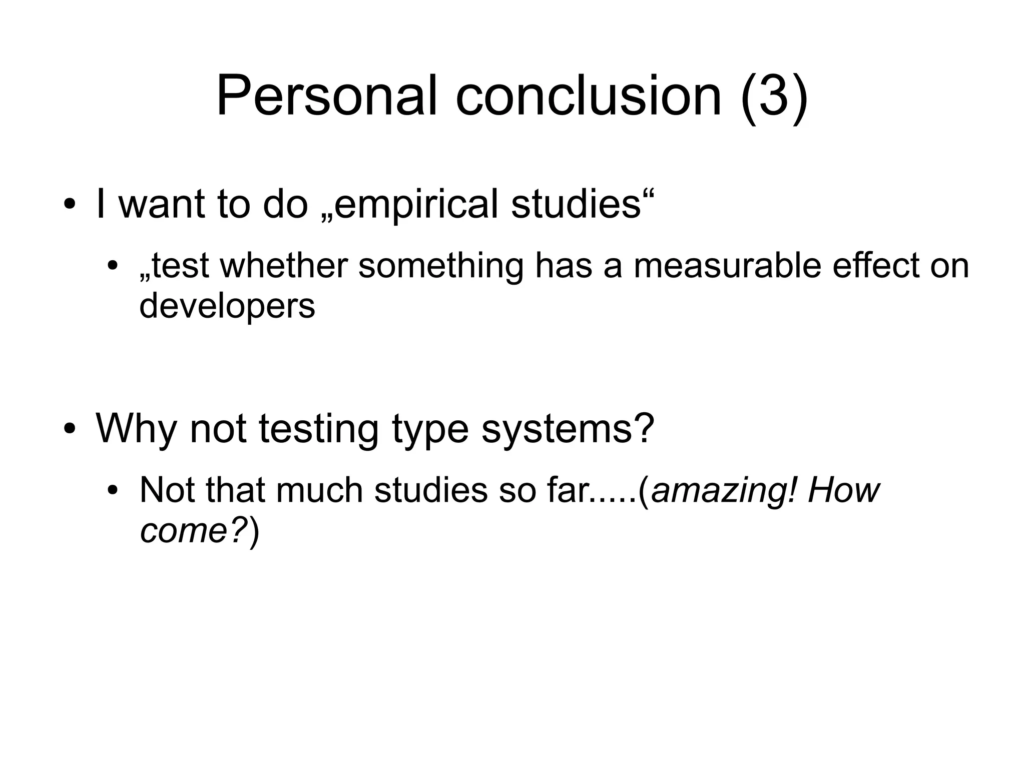 What do we really know about the differences between static and dynamic ...