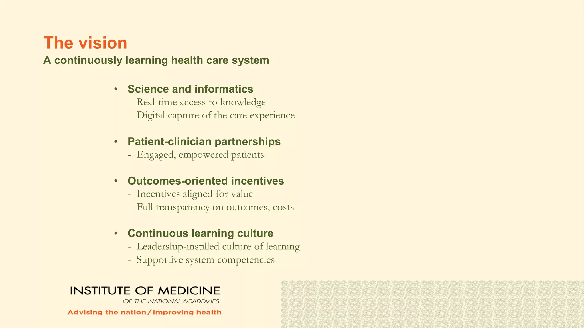 Meaningful "Re-use" of Health Data - Confronting and Resolving the ...