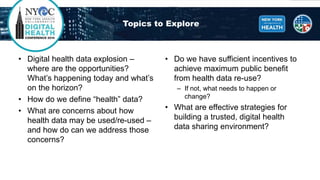 Meaningful "Re-use" of Health Data - Confronting and Resolving the ...