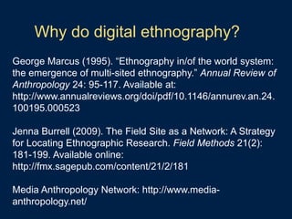 2014 digital ethography_eric meyer | PPT