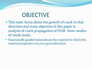 functionally graded material | PPTX