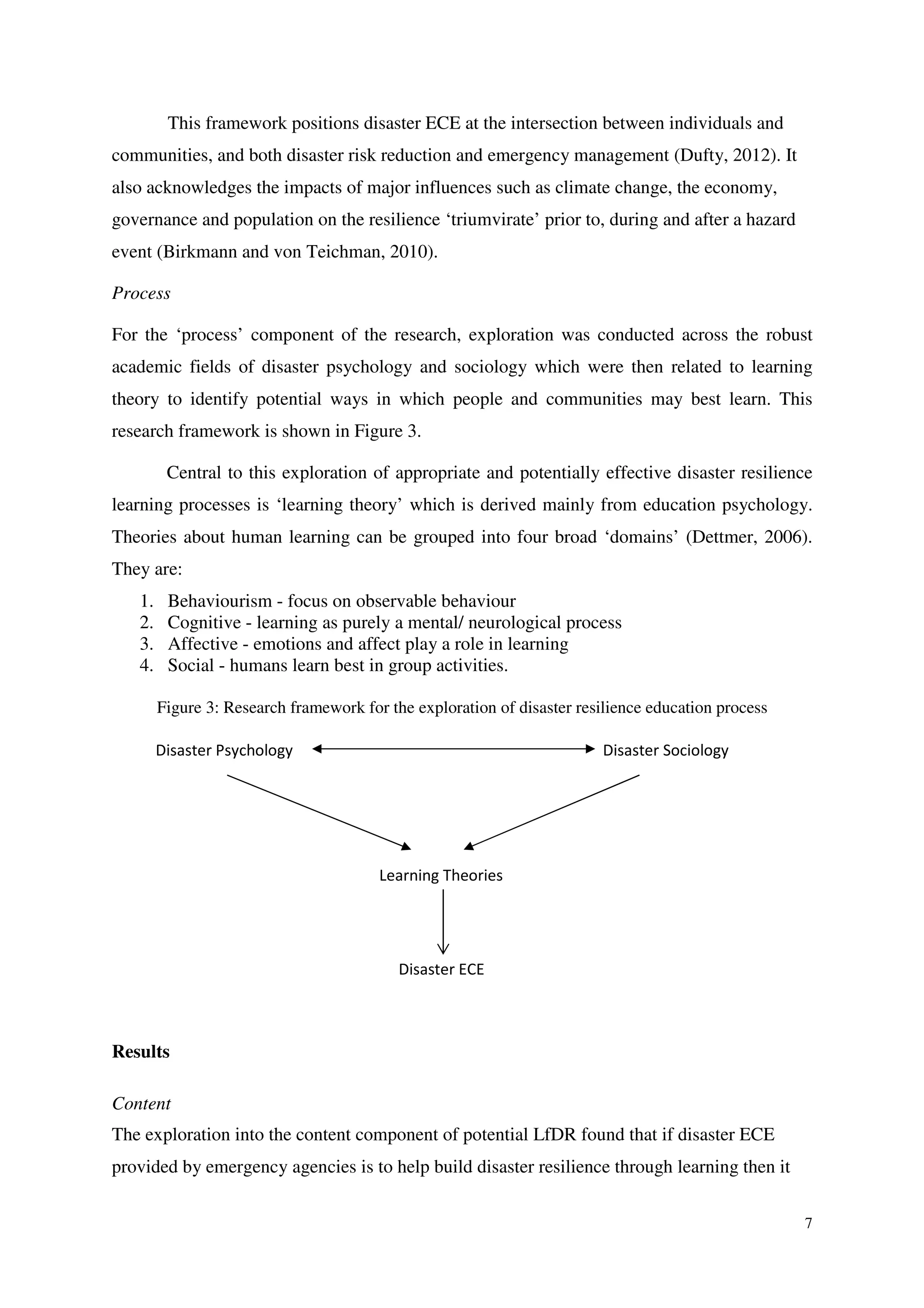 Paper: What is disaster resilience education? | PDF