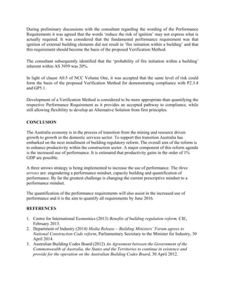 A return to engineering, a return to performance | DOC