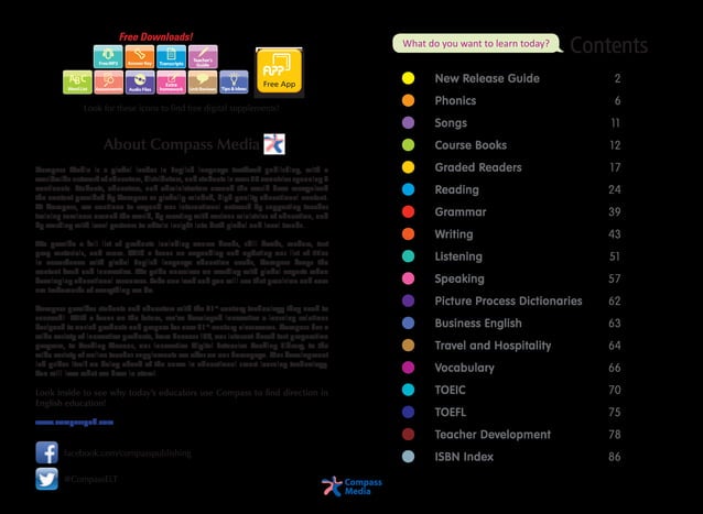 Compass Publishing 2014 International ELT Catalog | PDF