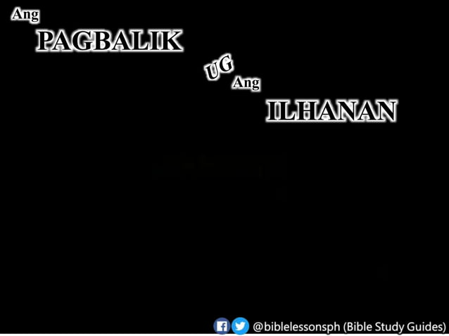 Manner & Signs of 2nd Coming (Cebuan 2014) | PPT