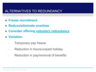 2014 Employee Engagement in Organisational Restructuring Process | PPTX