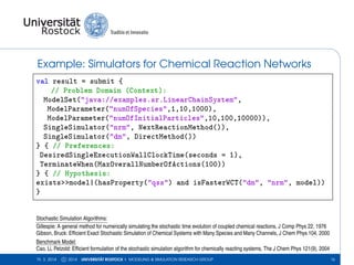 Using AI Planning to Automate the Performance Analysis of Simulators | PPT