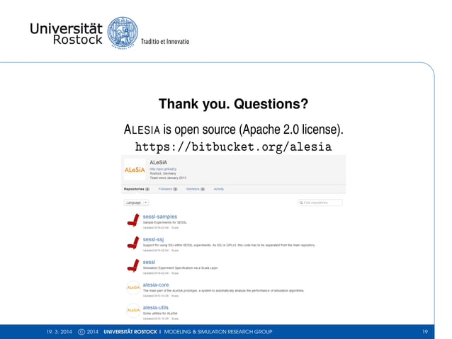 Using AI Planning to Automate the Performance Analysis of Simulators | PPT
