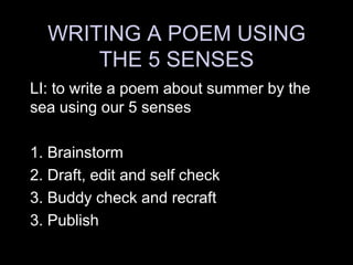 2014 Five Senses Poetry | PPT