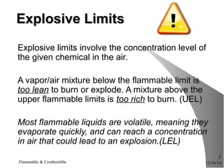 Flammable & Combustible Safety Course 2014 | PPT