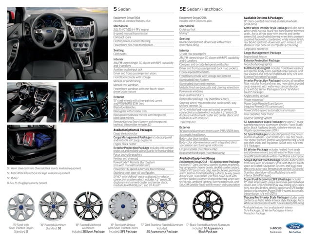 2014 ford _focus_brochure | PPT